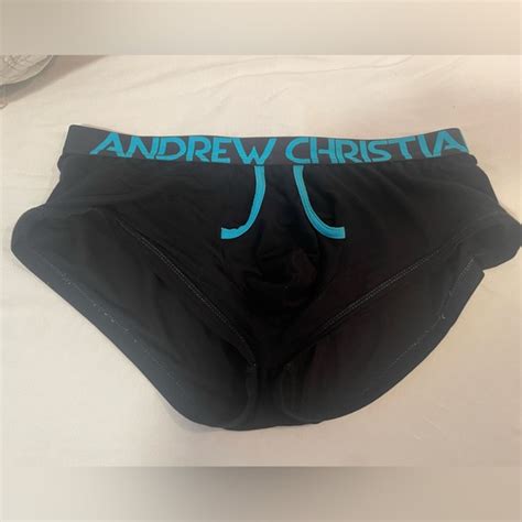 Andrew Christian Underwear And Socks Andrew Christian Black Briefs