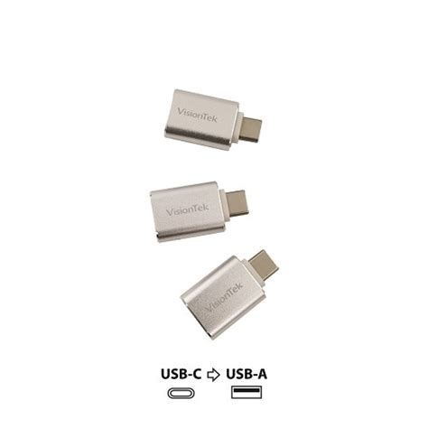 Visiontek Usb C To Usb A M F Pack Adapters Dell Usa