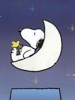 En La Luna Snoopy Snoopy Funny Snoopy Love