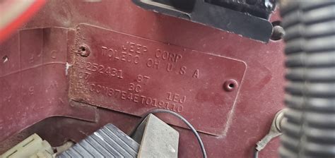 Did 84 S Have Laredo Specific Door Locks Jeep Enthusiast Forums