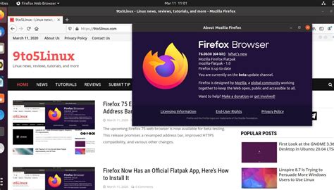 Firefox Has An Official Flatpak App Heres How To Install It 9to5linux