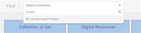 Filterable Dropdown Not Populated In Find Tab On Resource Manager Page