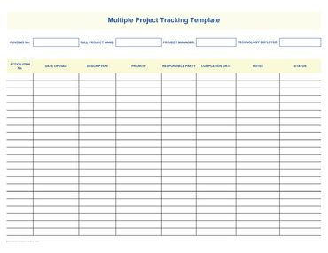 4 Free Project Tracker Templates For Excel Google Sheets