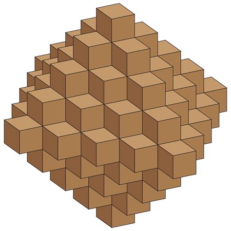 Visualizing Centered Octahedral Numbers R Askmath