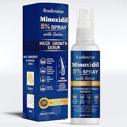 5 Minoxidil Hair Growth Spray Serum Hair Regrowth