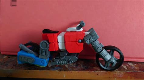 3d File Transforming Robot Figure Cycle Killer Based On The Go Bots