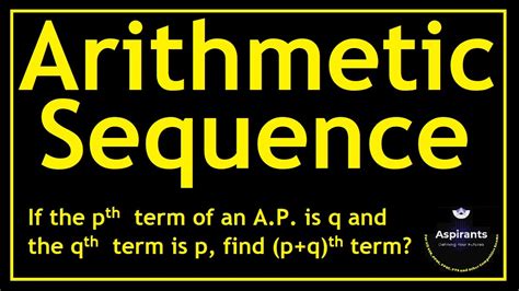 Arithmetic Sequence Amazing Tricks Part 3 An Important Mcqs Precalculus Aspirants Of