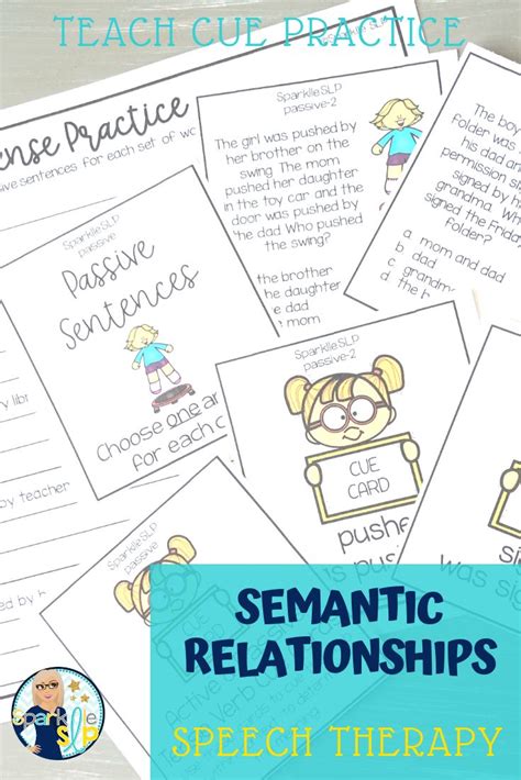 Semantic Relationships Speech Therapy Word Relationship Activities Set 2 Relationship