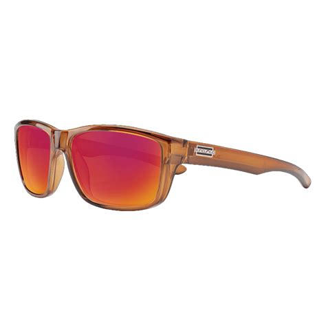 Suncloud Mayor Sunglasses Crystal Amberpolar Red Mirror Comor Go