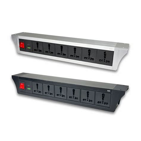Pdu Under Table 6 16 A 2 3 4 6 Uni Socket Usb A Type C 30w Pd Port Dual Pole Led Ind