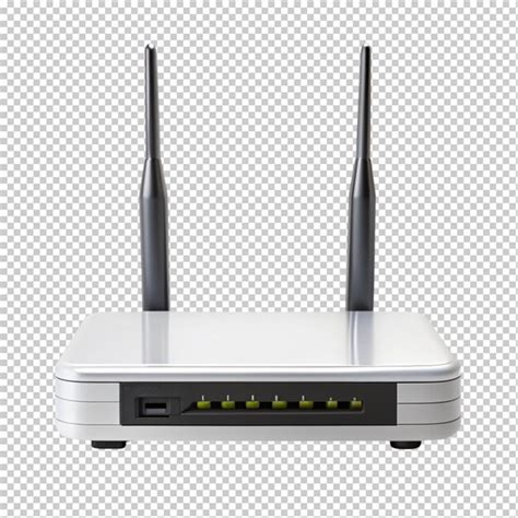 Router On Transperent Back Ground Premium Ai Generated Psd