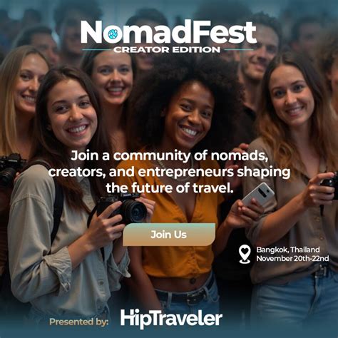 Nomad Fest Creator Digital Nomad World