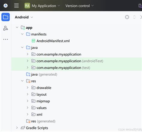 Android Studio 项目结构分析 Csdn博客