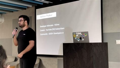 exploring scalable live streaming with aditya thakur at the cred gdg bangalore collaboration