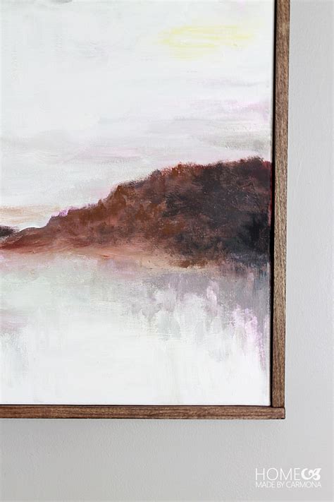 DIY Floating Frame Tutorial For 6