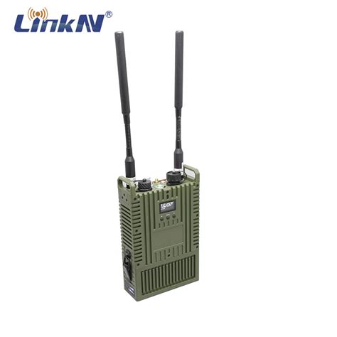Tactical IP MESH Radio W MIMO Video Data G GPS BD PPT WiFi AES Encryption LCD Indicator