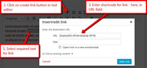 How To Open Popup On Click Popup With HTML Link