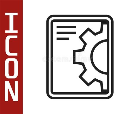 Set Software Web Development Programming Concept Icon Isolated On Black And White Background