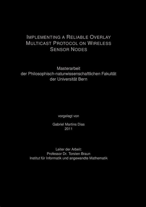 Pdf Implementing A Reliable Overlay Multicast Protocol Rvsunibechresearchpubfilesdi11
