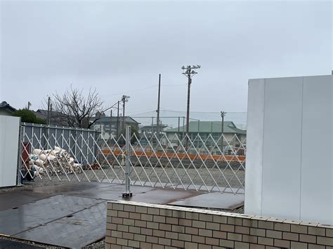 アドフラットパネル 仮囲い工事 クロスゲート設置