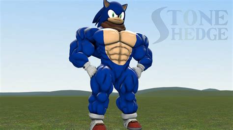 Buff Boom Sonic Is Here By Stonehedgeart On Deviantart