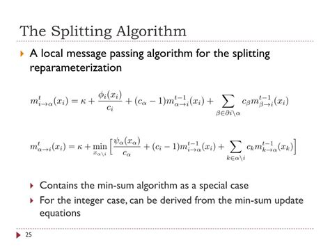 ppt message passing algorithms for optimization powerpoint