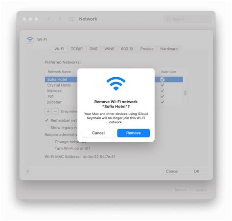 How To Forget A Wi Fi Network On A Mac Nektony