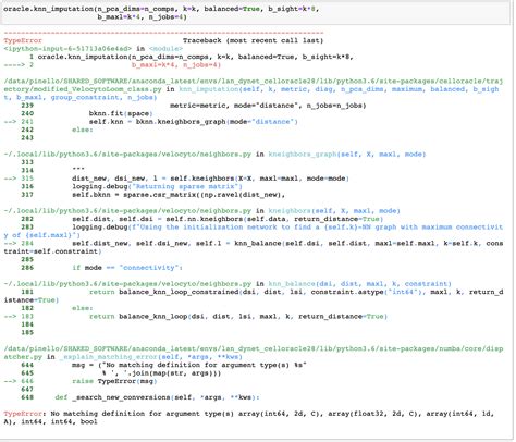 error in knn imputation · issue 42 · morris lab celloracle · github
