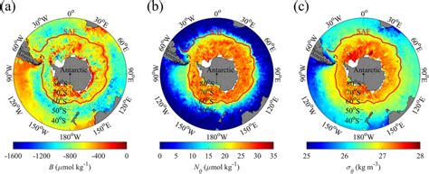 Spatial Distributions Of A Nitrate Intercept B B Surface Nitrate Download Scientific