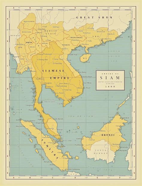 แผนที่อาณาเขต จักรวรรดิสยาม ค ศ 1800 ชุมชนคนรักของเก่า Facebook