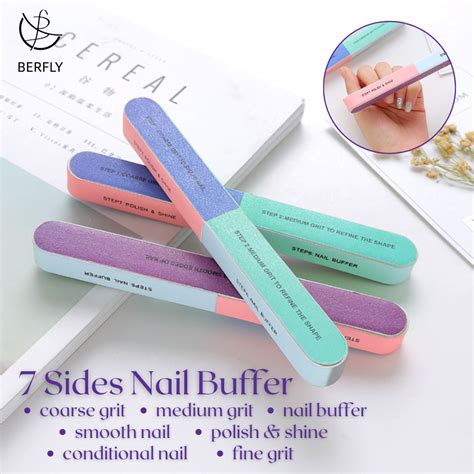 7 Sides Nail Buffer Nail Buffer Polish Shine And Coarse To Medium Grit Nail Buffer Nail Manicure