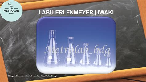 Labu Erlenmeyer 300 Ml 3000 Ml Erlenmeyer Flask Iwaki Lazada
