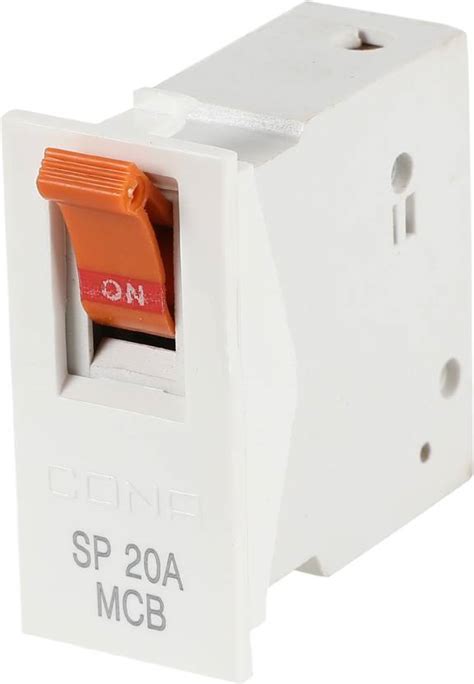 Cona Modular Mcb 20a Sp C Type 20a Sp Mcb Switch 20 Ampere Single Pole Mcb Electricial