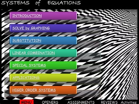 PPT SYSTEMS Of EQUATIONS PowerPoint Presentation Free Download ID 2264344