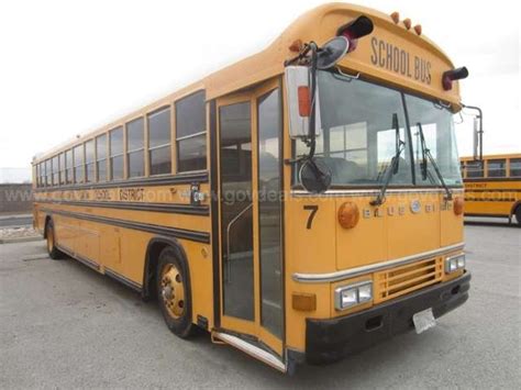 1989 Blue Bird All American 84 Passenger School Bus Govdeals
