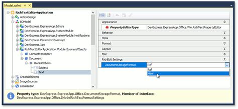How To Customize The Rich Text Editors Xaf Cross Platform Net App Ui And Web Api Devexpress