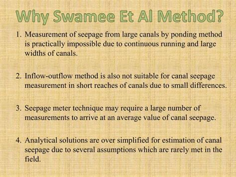 Seepage Through Canals Seminar Presentation Pptx Civil Engineering Industry Industries