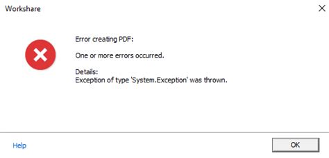 Knowledgebase A Systemexception Error Is Produced When Converting A Comparison To Pdf