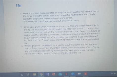 Solved 5 Write A Recursive Function That Takes An Array Of