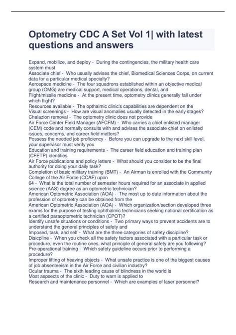 Certified Paraoptometric CPO Exam Updated 2023 24 PACKAGE Stuvia US