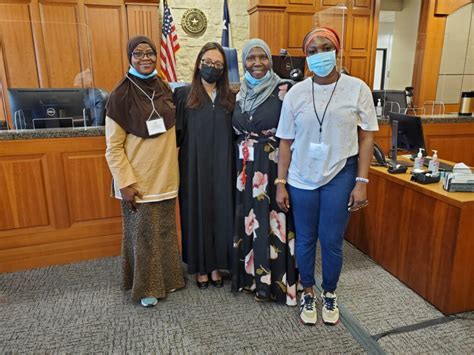 Fieldtrip 113th District Court Judge Rabeea Sultan Collier Hafsa Girls Club