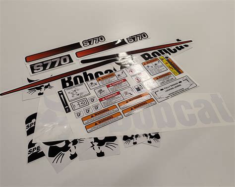 411 Decals Aftermarket Replacement Sticker Set Compatible With Bobcat