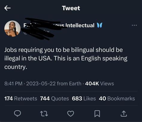 “jobs That Require Me To Speak More Than One Language Should Be Illegal