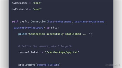 如何使用PySftp访问SFTP服务器 掘金