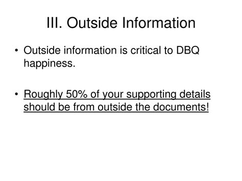 Ppt Mastering The Dbq Pre Writing Process Powerpoint Presentation