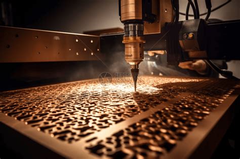 工厂激光雕刻特写图高清图片下载 正版图片600120186 摄图网