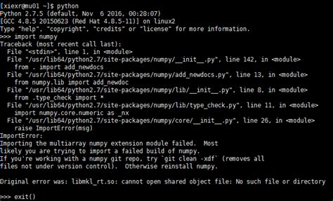 Python Importing The Multiarray Numpy Extension Module Failed Stack