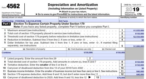 What Is Form 4562 Depreciation And Amortization 53 Off