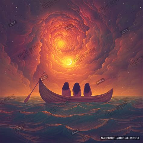 Ai创作图人物船插画 海上落日插画 山水行舟插画 星月河幻想插画 卡通月亮船 梦幻的小舟 插画小船 远航插画 手绘紫色梦幻场景 海船插画 小船艺术画 小船渔夫傍晚波光 划船插画 夕阳下泛舟