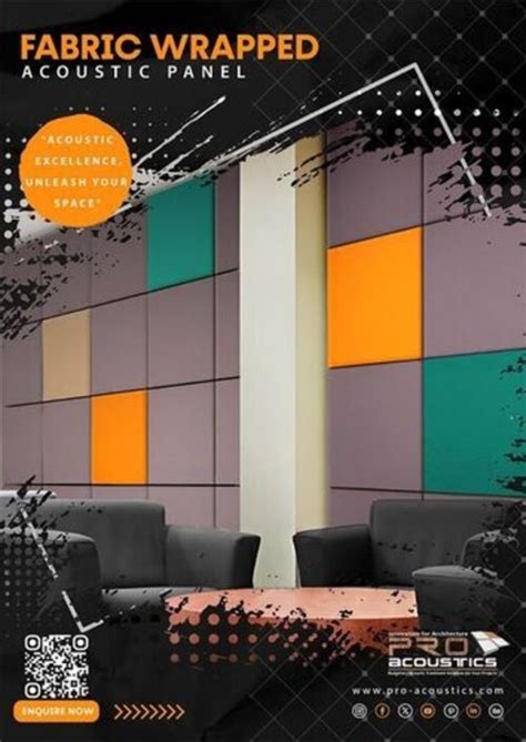 Acoustic Fabric Panel Color Various Colors At Best Price In New